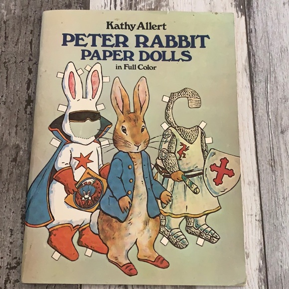 Kathy Allert | Other | 982 Kathy Allert Peter Rabbit Paper Dolls | Poshmark